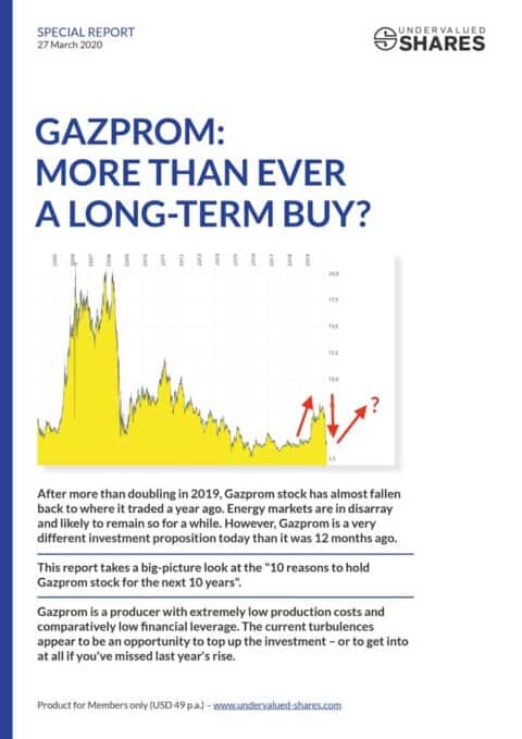 Investment Reports - Undervalued Shares