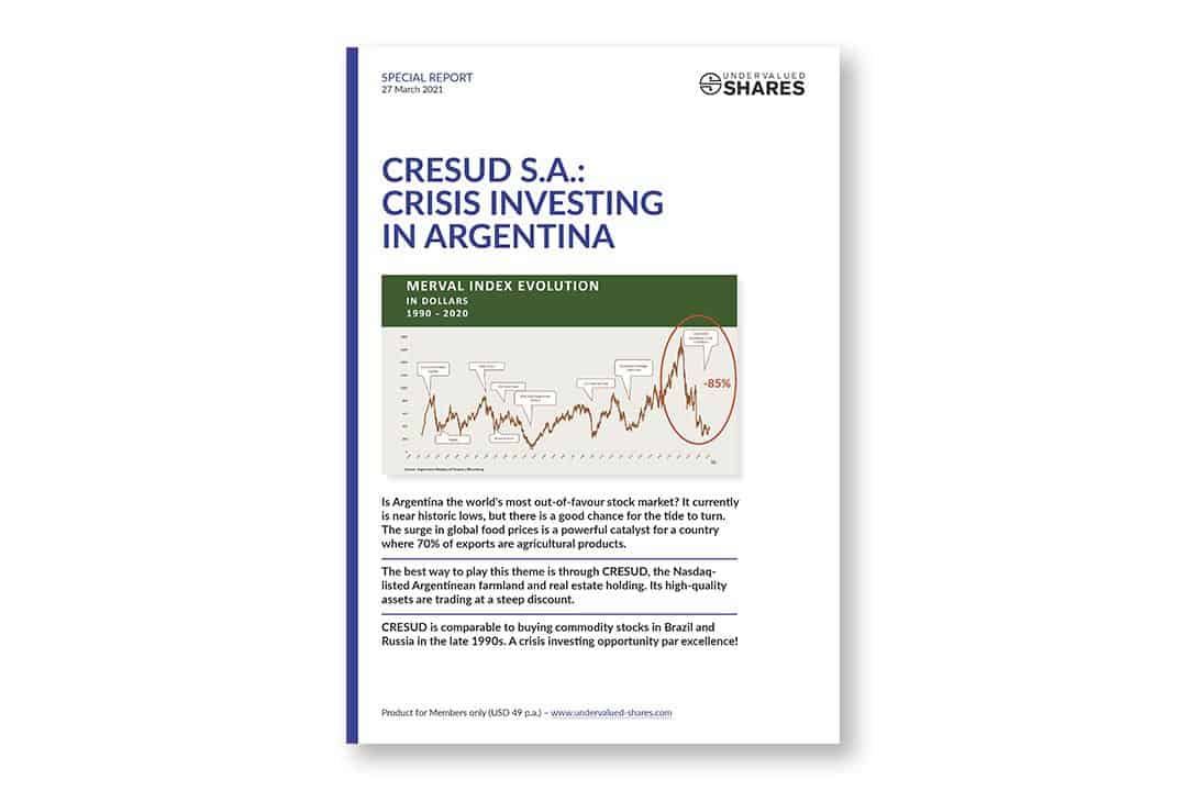 CRESUD S.A.: a crisis investing opportunity par excellence ...